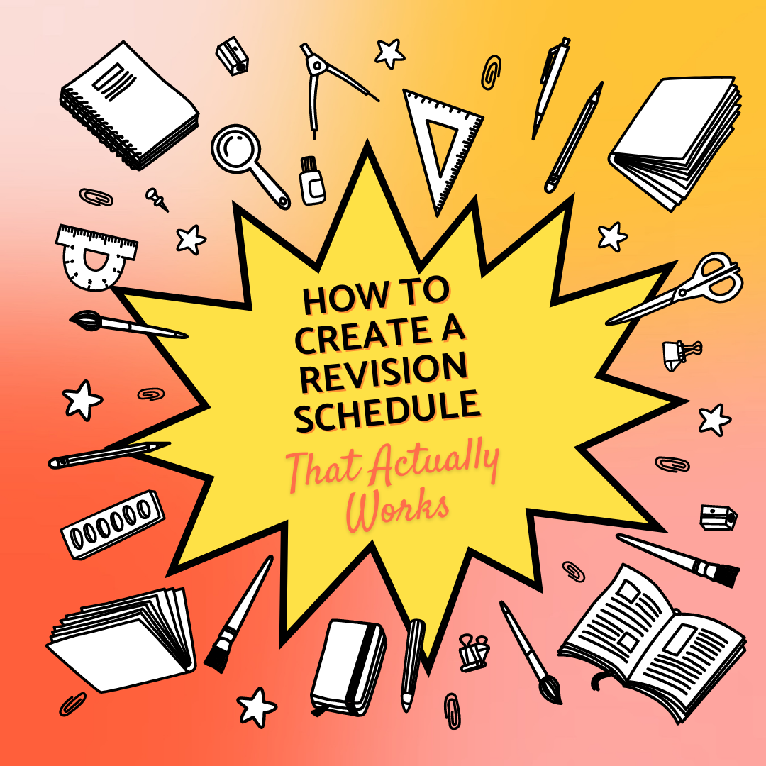 How to Create a Revision Schedule That Actually Works - Sandeman Tutoring